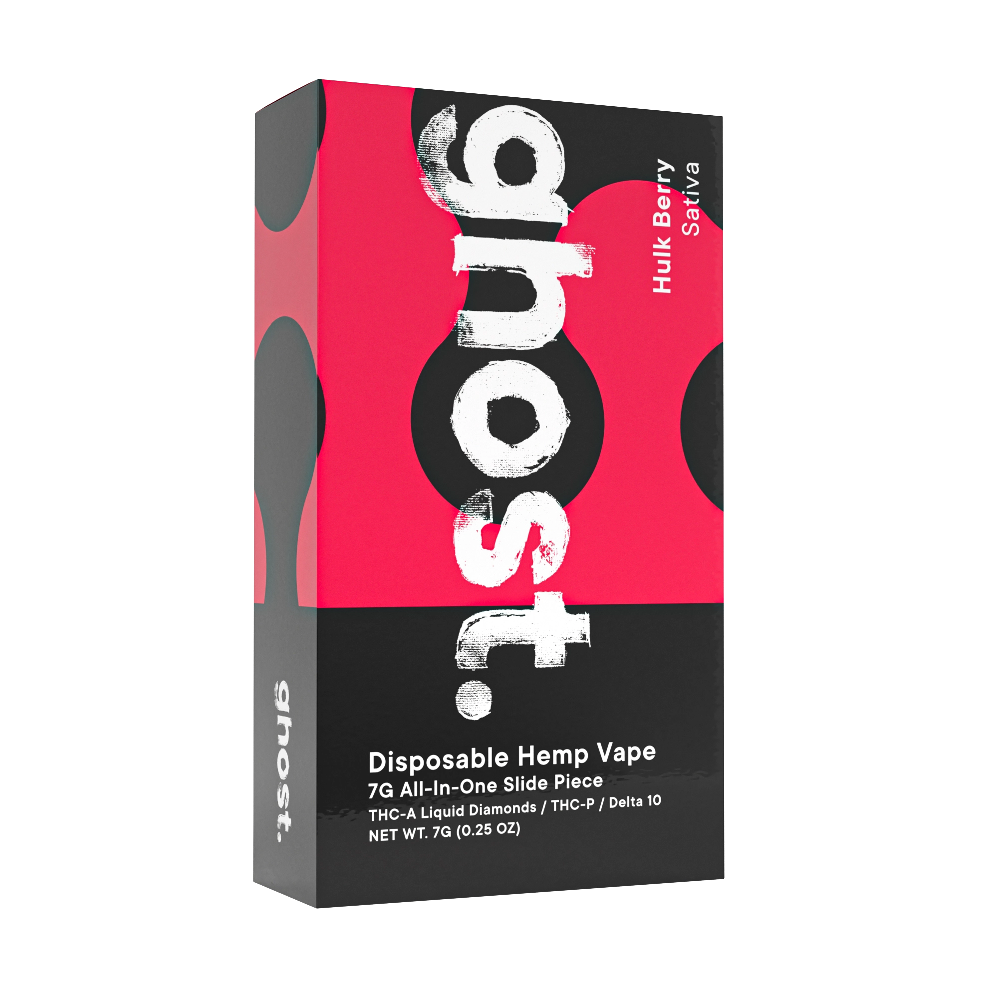 Hulk Berry Slide Piece THCa 7G - Sativa